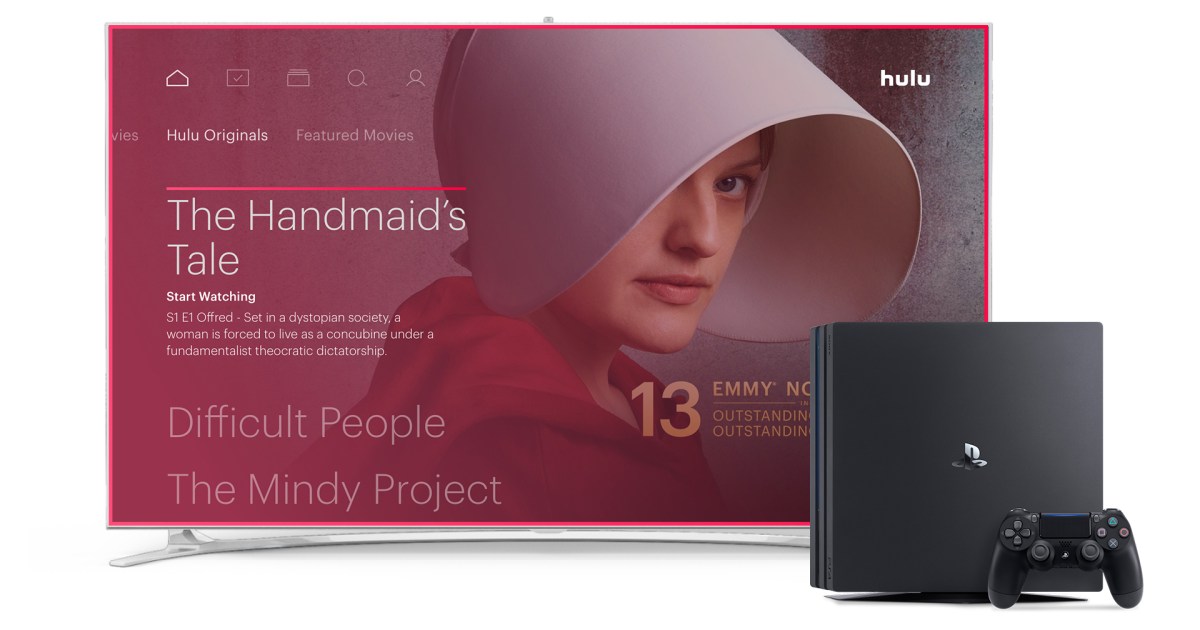 Hulu PS4 App Gets a Redesigned User Interface