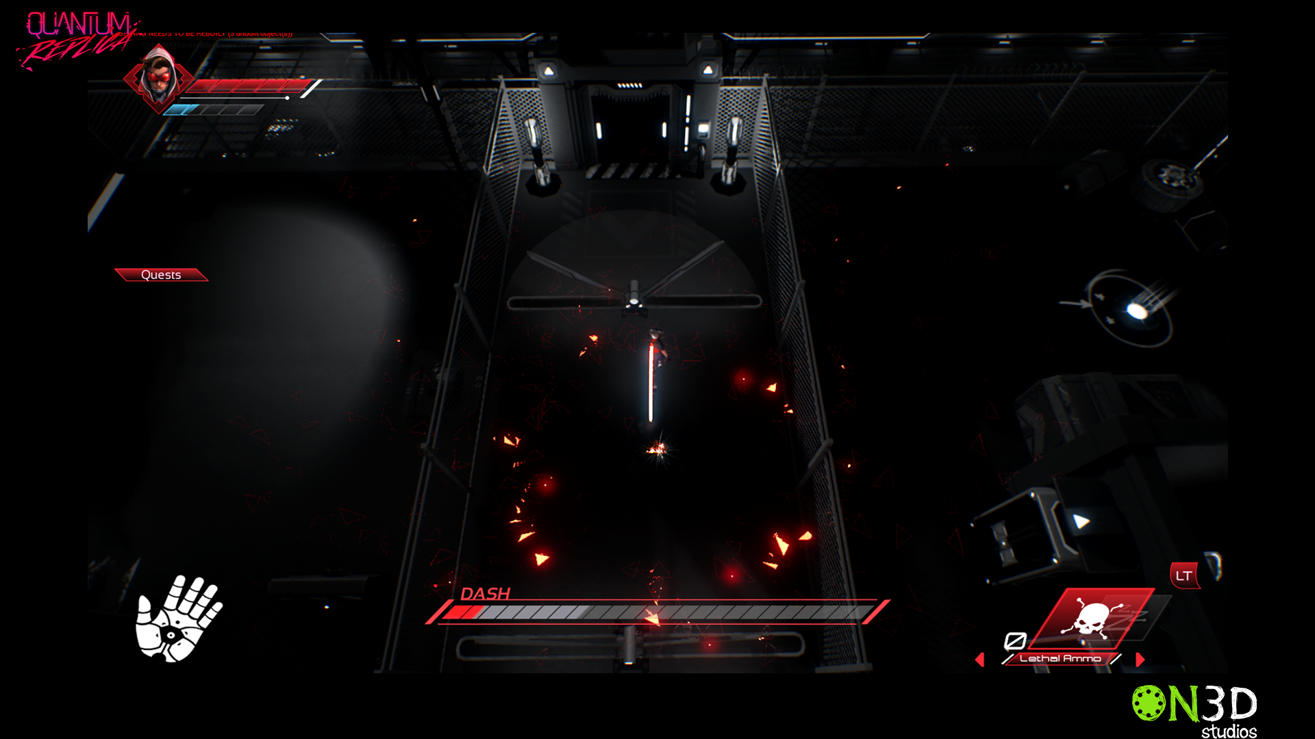 Stealth Metroidvania Quantum Replica Gets New Trailer