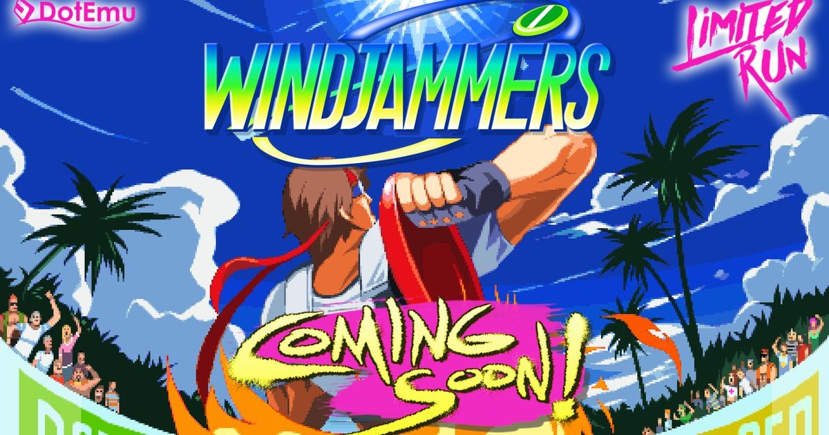 Windjammers Physical Release Incoming for PS4 and Vita