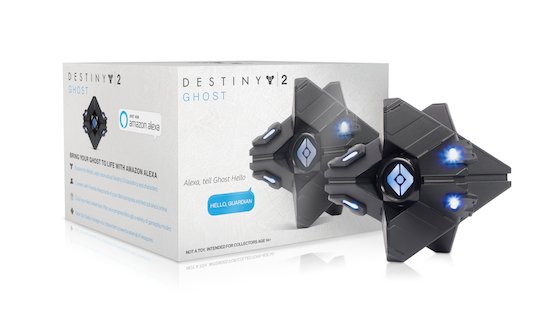 Bungie Reveals Limited Edition Destiny 2 Ghost Alexa Device