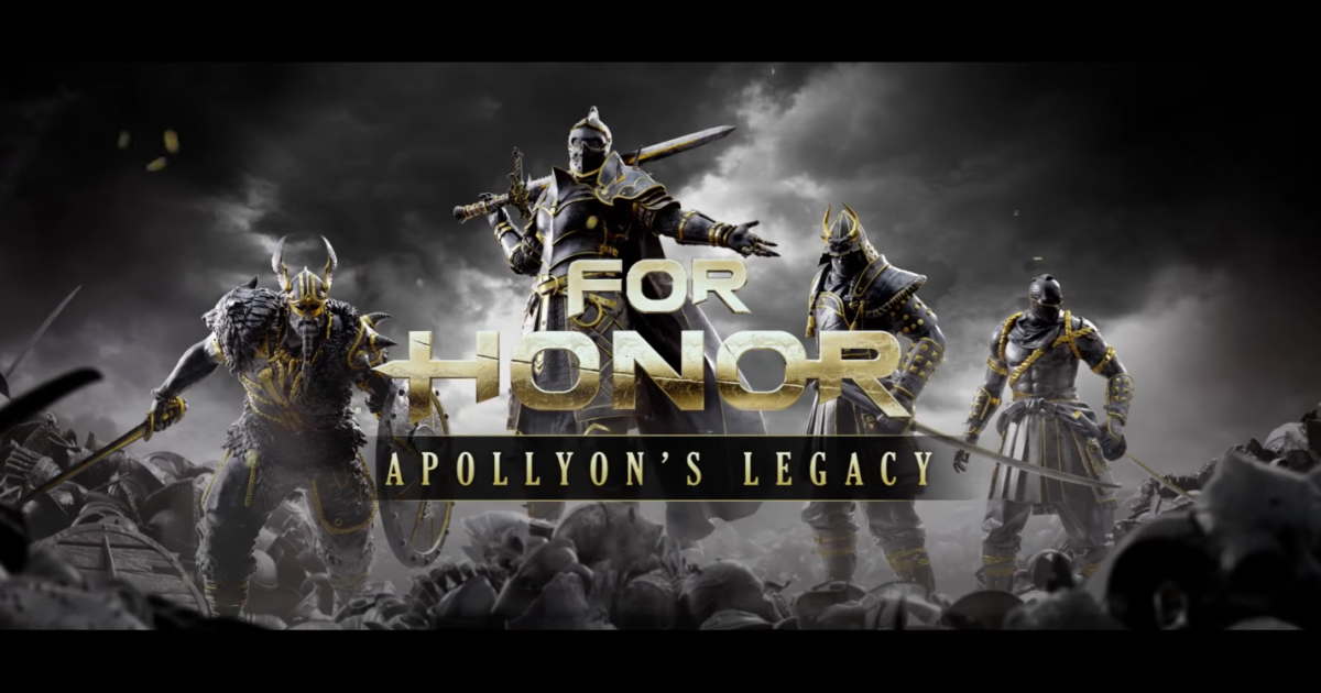 For Honor Apollyons Legacy Event Starting Today