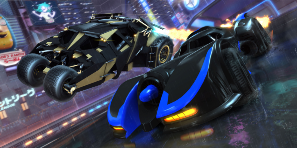 Two New Rocket League Batmobile Cars Revealed
