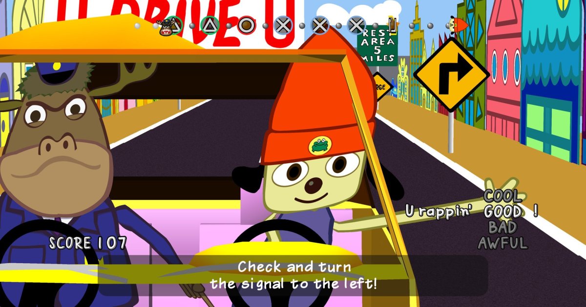 Hackers Discover Working PaRappa PSP Emulator Hidden in PS4 Code