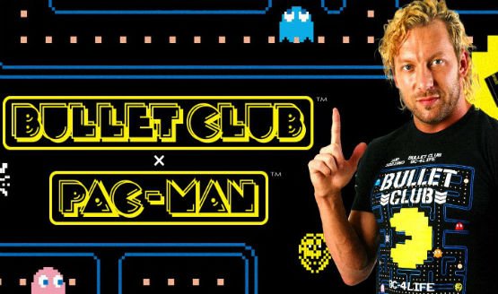 NJPW Release Bullet Club x Pac-Man Crossover Tees