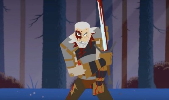 Two Worlds Collide in a Witcher Samurai Jack Short