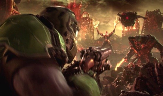 DOOM Eternal Gameplay Shows Off Gory Fast Paced Action