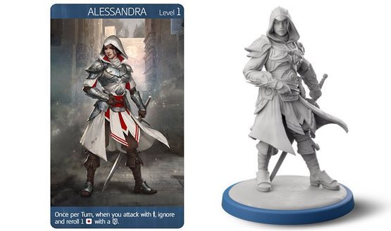 Assassins Creed Board Game Kickstarter Will Launch in Fall 2018