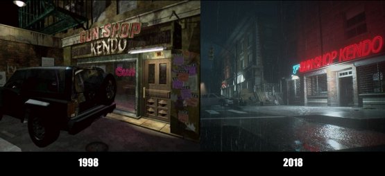 Resident Evil 2 Remake and Original PS Comparison Images Released by Capcom