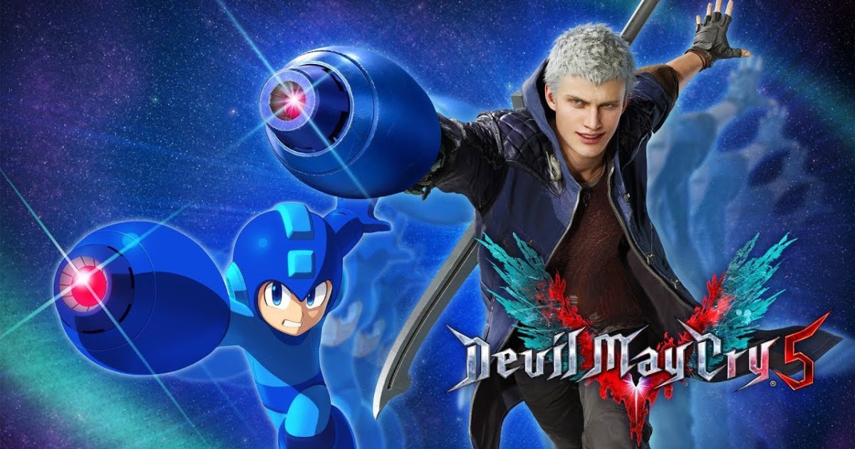 Devil May Cry 5 Deluxe Edition Includes Iconic Mega Man Weapon