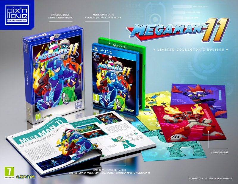 Mega Man 11 Limited Collectors Edition Ready for Preorder