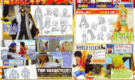 One Piece World Seeker Original Characters Revealed, Designed by Oda