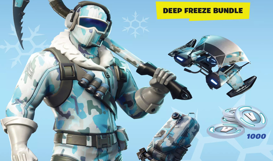 Fortnite Physical Deep Freeze Bundle Arriving This Winter