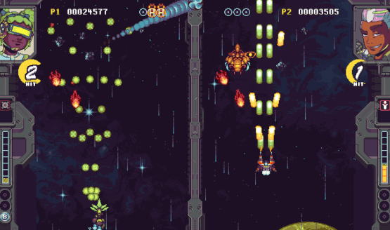 Rival Megagun Review - Split-Screen Shmup Fun (PS4) | PSLS