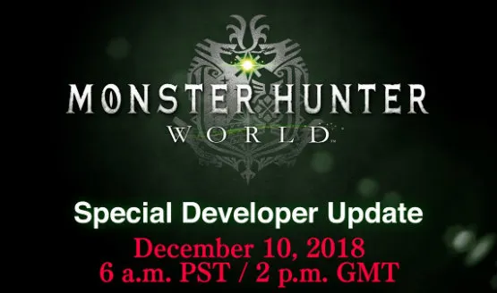 Monster Hunter World Developer Update Planned for Early Next Week
