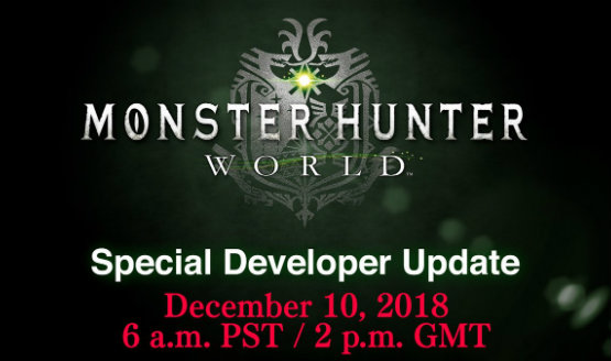 Monster Hunter World Developer Update Planned for Early Next Week
