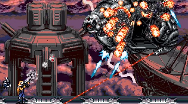 New Blazing Chrome Gameplay Showcases Retro Run 'n Gun Action