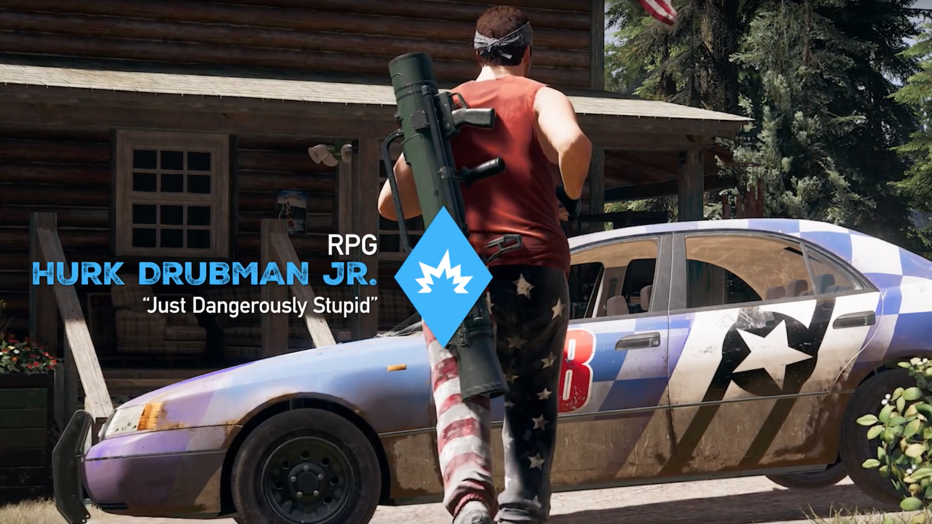 Far Cry Hurk Drubman is the Tie that Binds the Universe Together