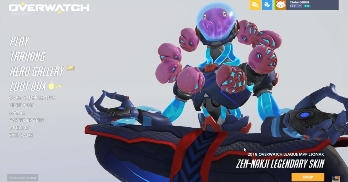 New Overwatch Zenyatta Skin Devoted to Pro Player