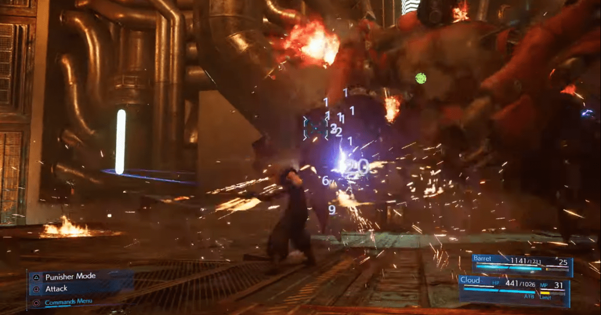 Final Fantasy 7 Remake Combat Remains True to the Original Game