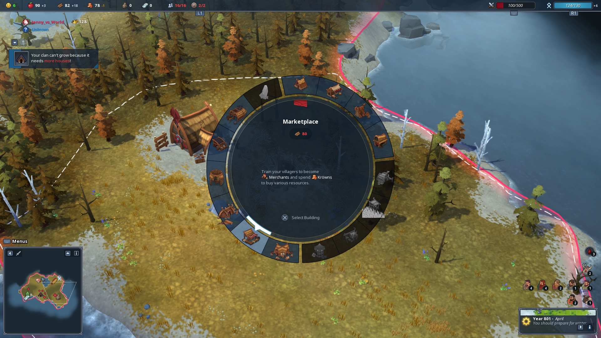 Northgard Review - Winter is Coming - PlayStation LifeStyle