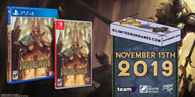 Limited Run Games Launching Blasphemous Game Physical Release