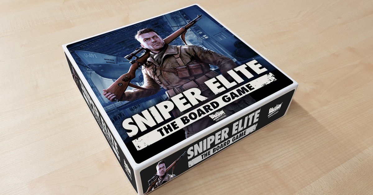 Sniper Elite Board Game Announced by All New Rebellion Unplugged
