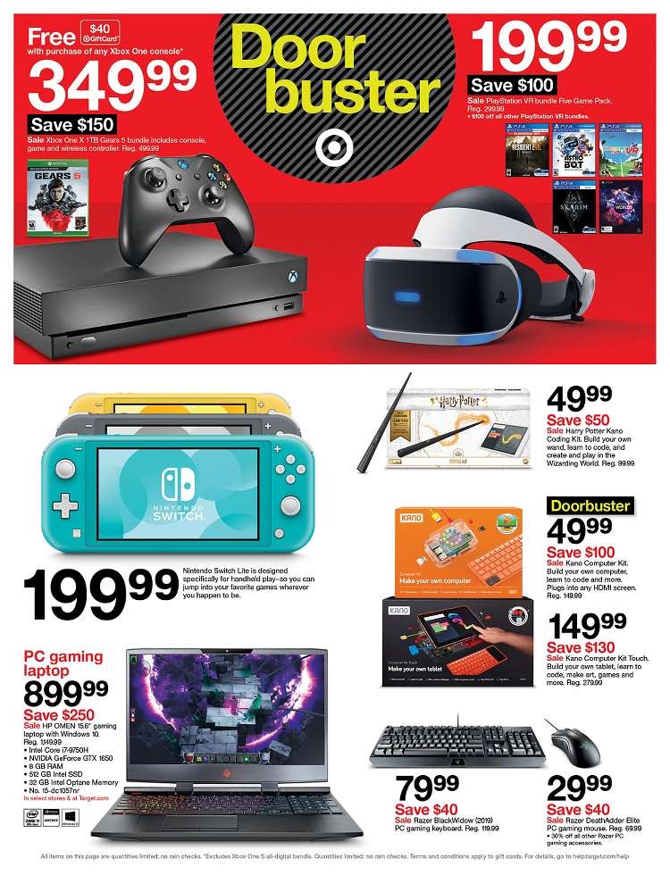 Target Black Friday PS4 Ad Has Big PlayStation Deals