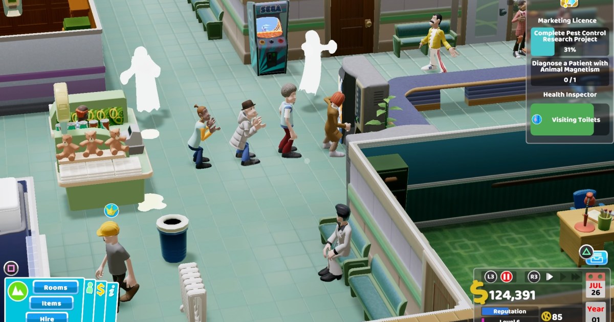 Two Point Hospital Review (PS4) - The Doctor is In