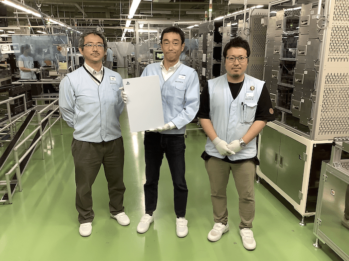 Report: Image of PS5 on Factory Production Line, Large Size of Console