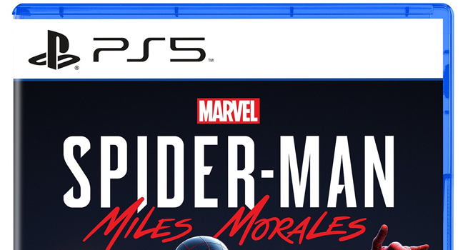 PS5 Physical Game Case Design Revealed, Spider-Man Miles Morales Box Art