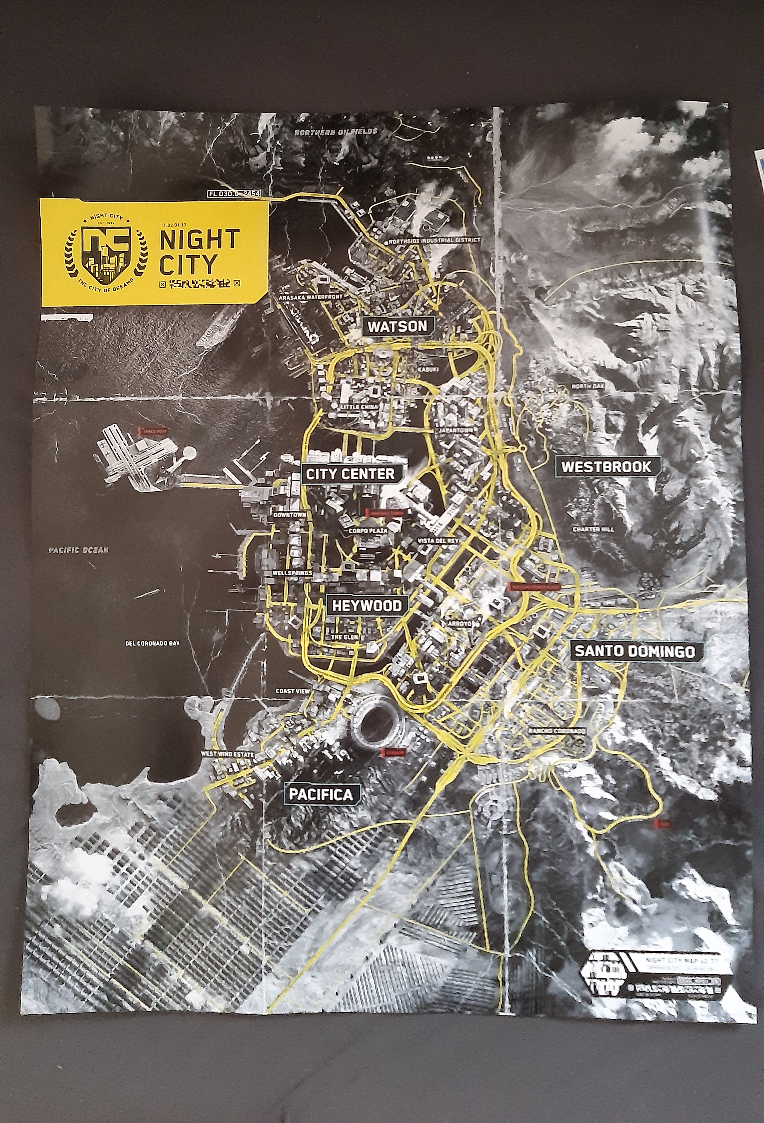 Cyberpunk 2077 Map Leaks, Get a Full Look at Night City