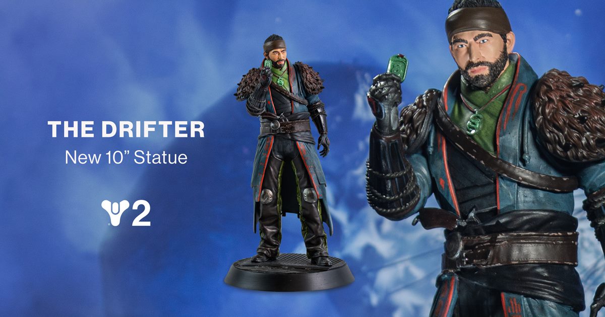 Numskull The Drifter Statue Puts Destiny 2 Rogue on Your Shelf