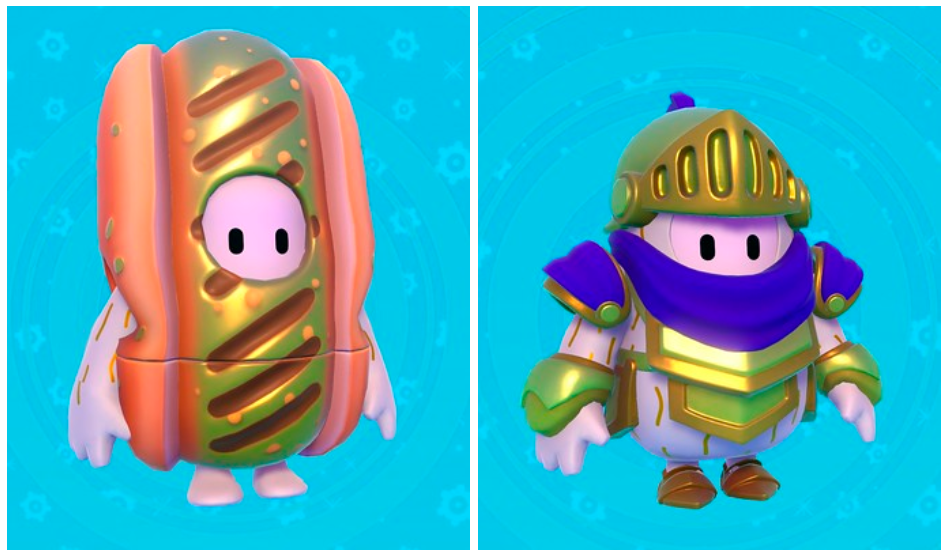 Fall Guys: Ultimate Knockout Players Can Get a Golden Hot Dog Costume