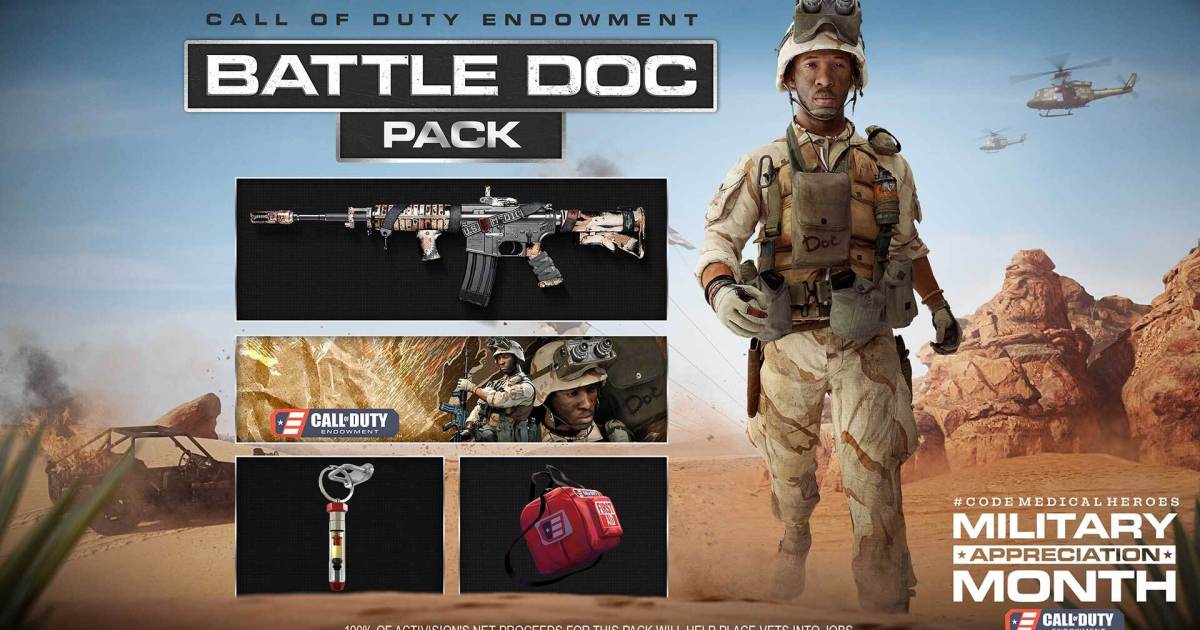Call of Duty Endowment Battle Doc Pack Includes Operator Skin