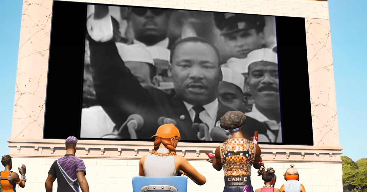 MLK's Daughter Was Not Involved in Fortnite March Through Time Event