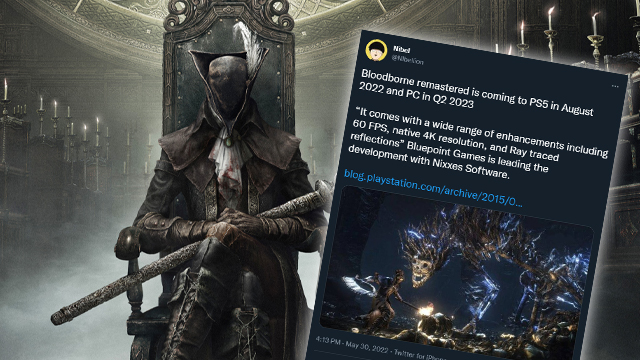 No, Bloodborne Remastered PS5 Wasn't Announced Today - PlayStation ...