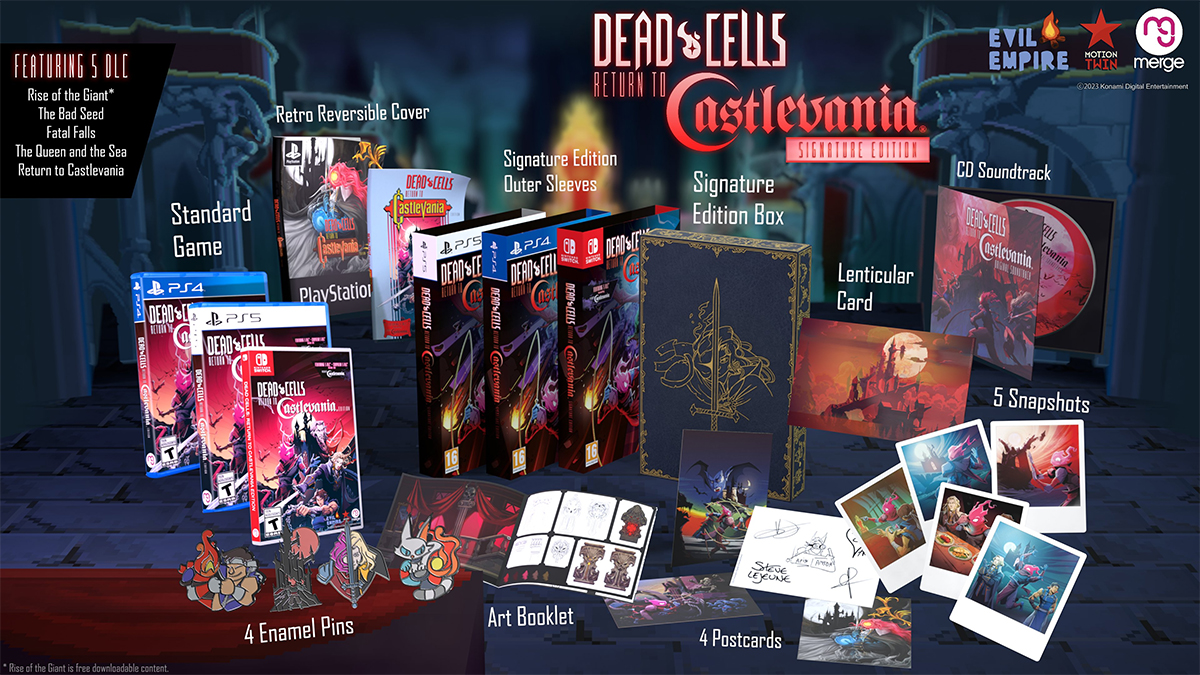 Dead Cells PS5 Version Announced Alongside Castlevania-Focused Physical ...
