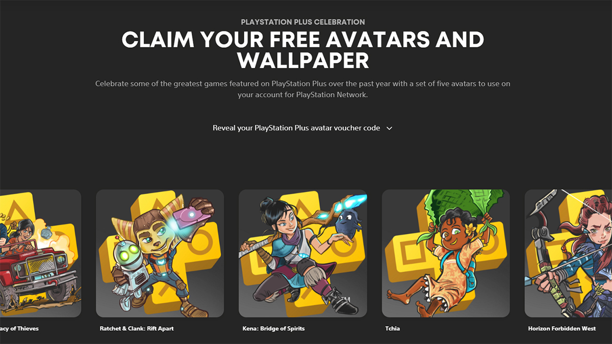 Free PS Plus Avatars Include Horizon, Ratchet, Uncharted - PlayStation ...