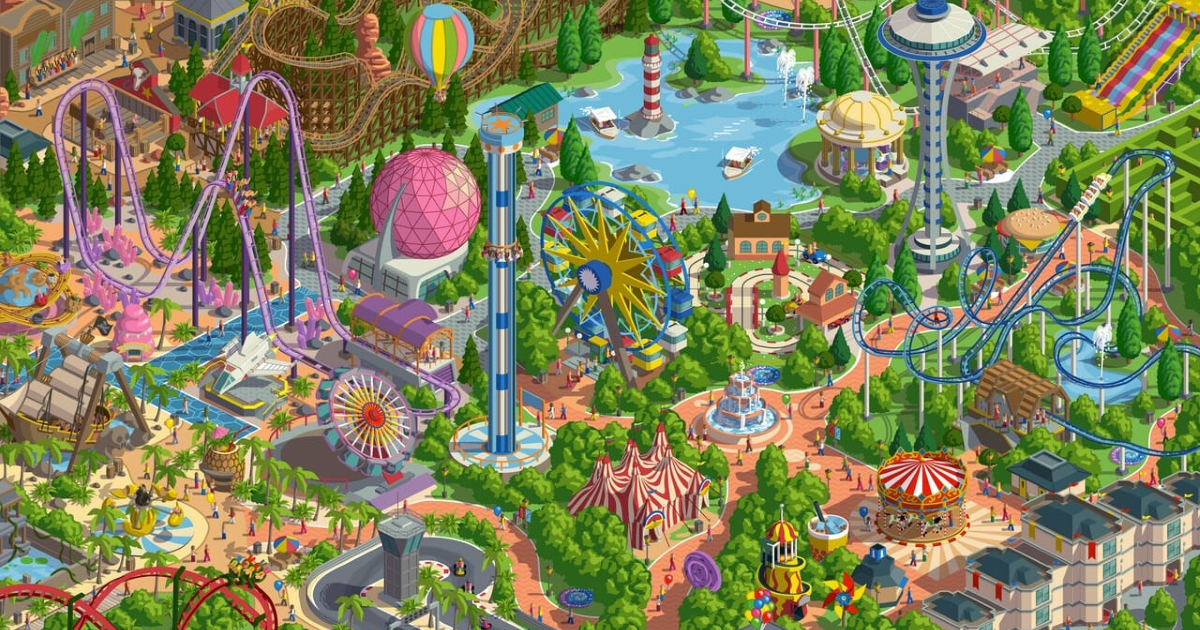 RollerCoaster Tycoon Adventures Deluxe Announced, Release Date Window ...