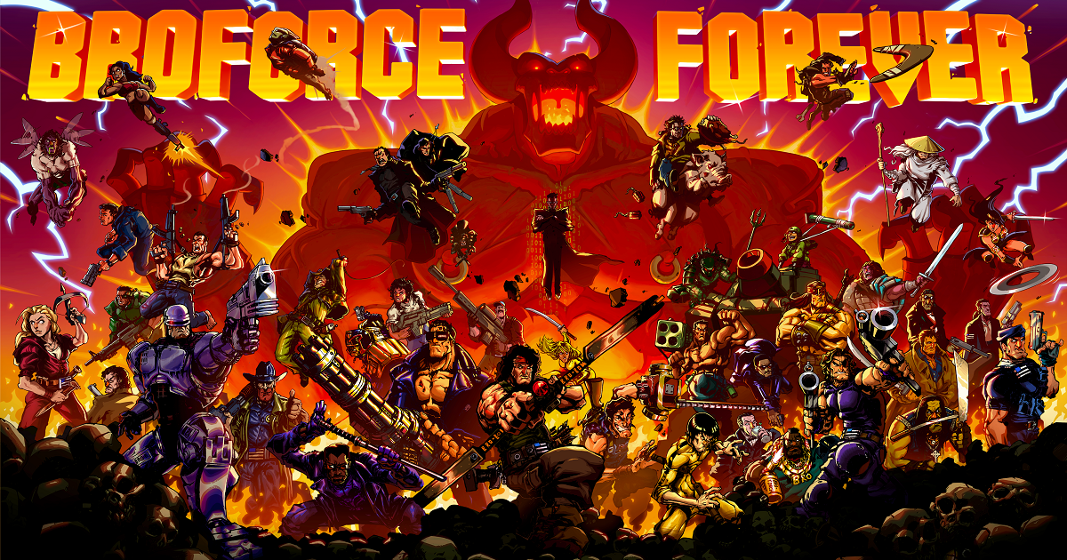 Broforce Forever Release Date Set, Includes New Characters & More ...