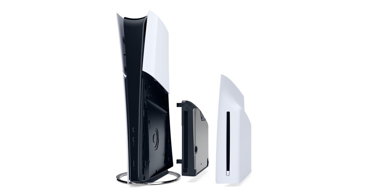 PS5 Slim Doesn't Need Vertical Stand, Disc Drive Easy to Remove