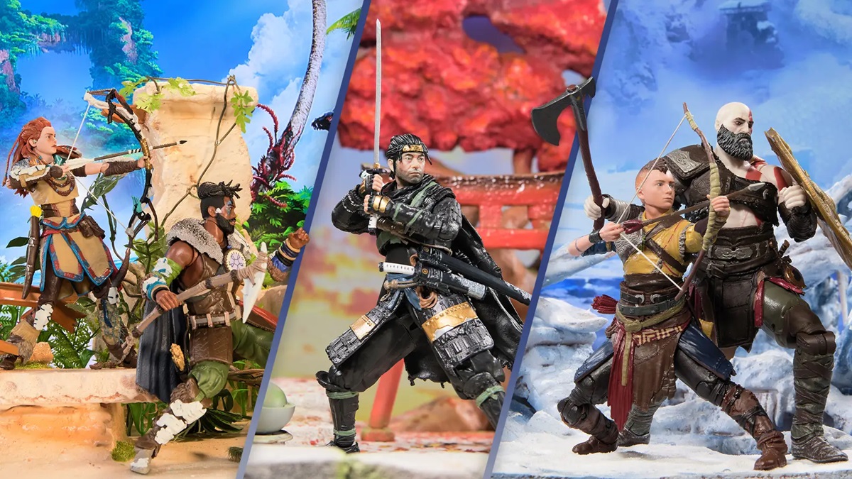 New PlayStation Shapes Collection Figures Include Aloy, Kratos, and Jin ...