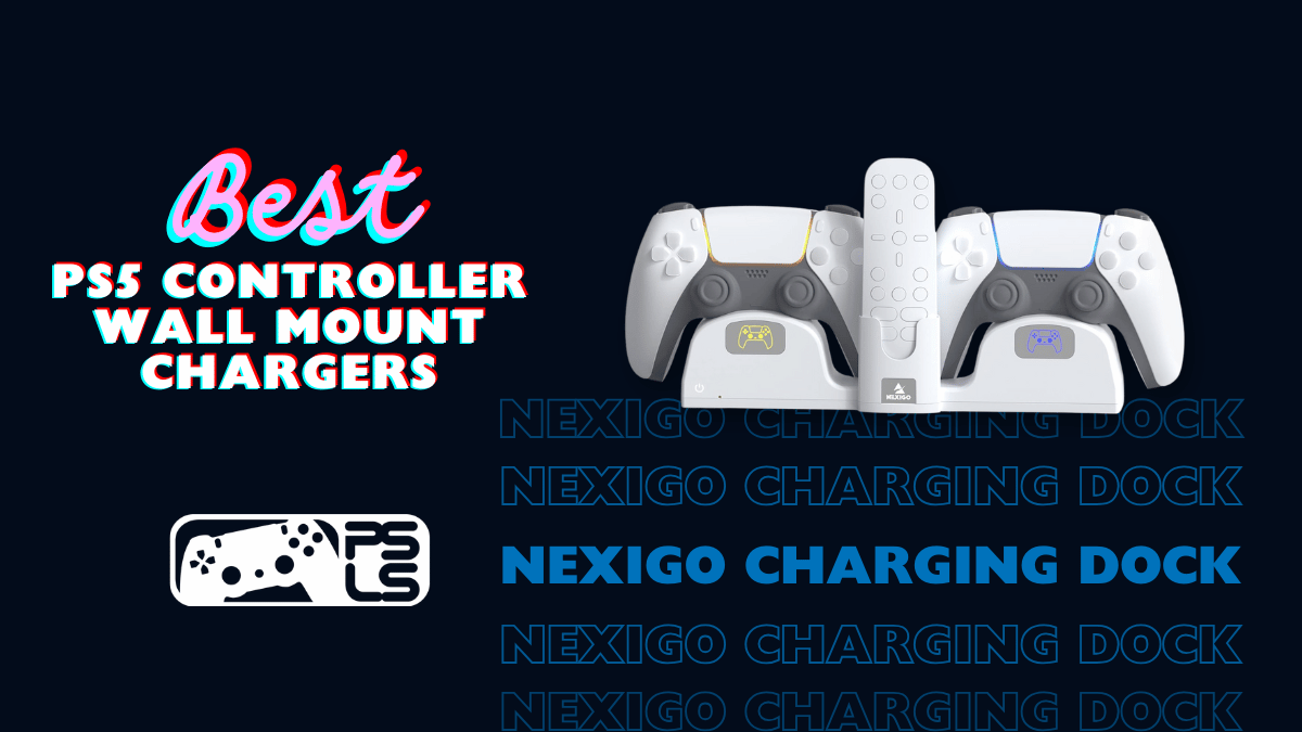 Best Wall-mount PS5 Controller Chargers