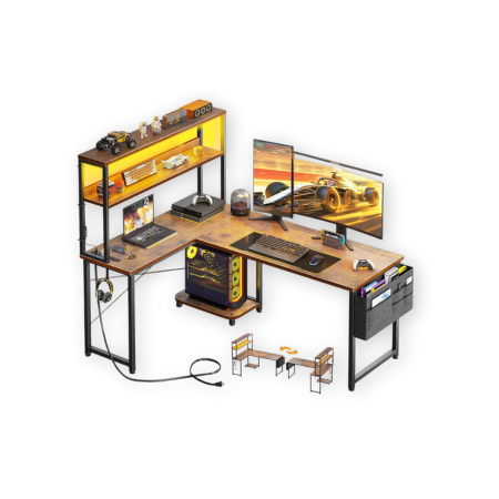 7 Best L-Shaped Gaming Desks for Next-Gen Setups in 2025