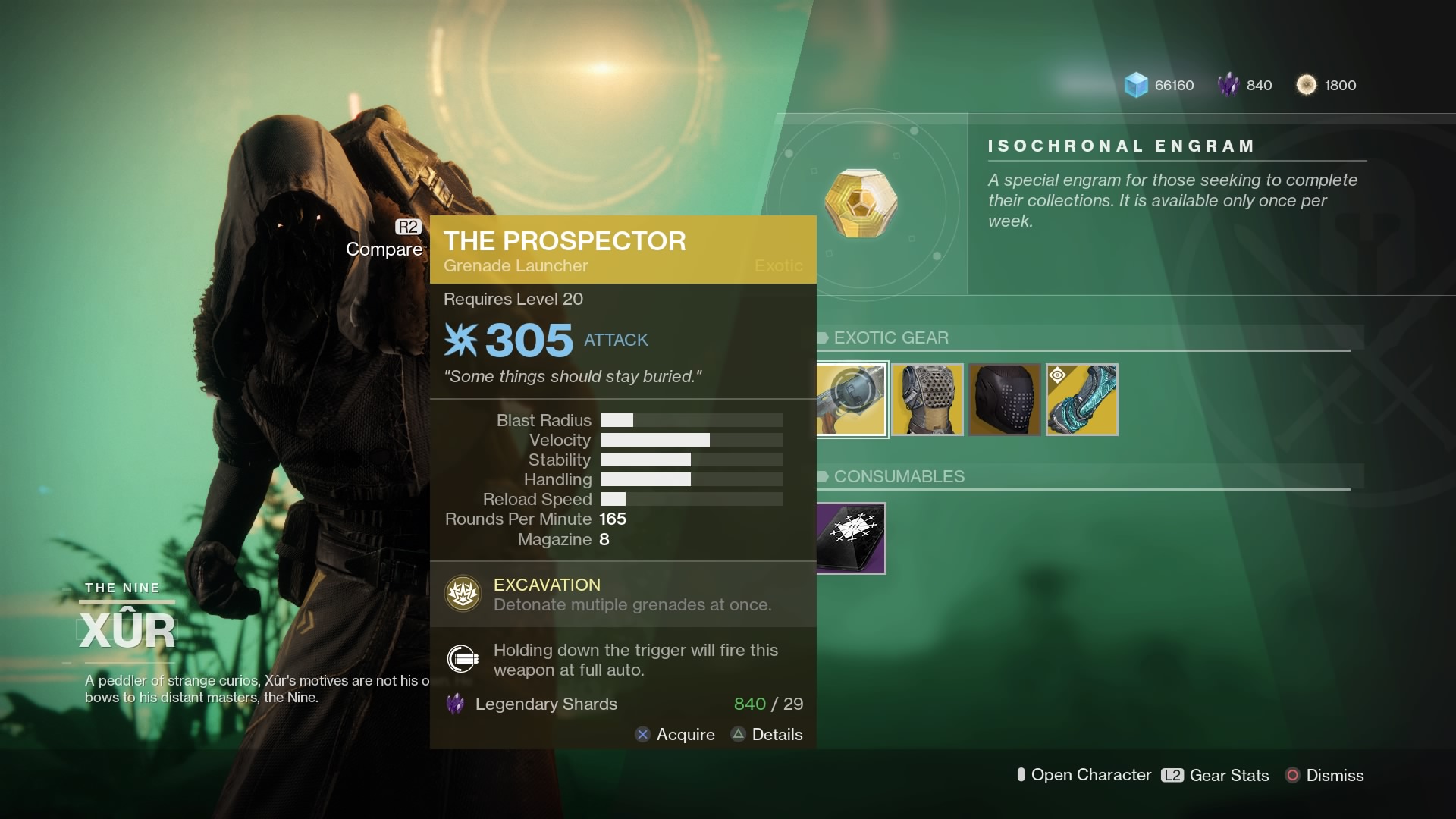 Destiny 2 Xur Location, Inventory for Feb 2-Feb 5, 2018