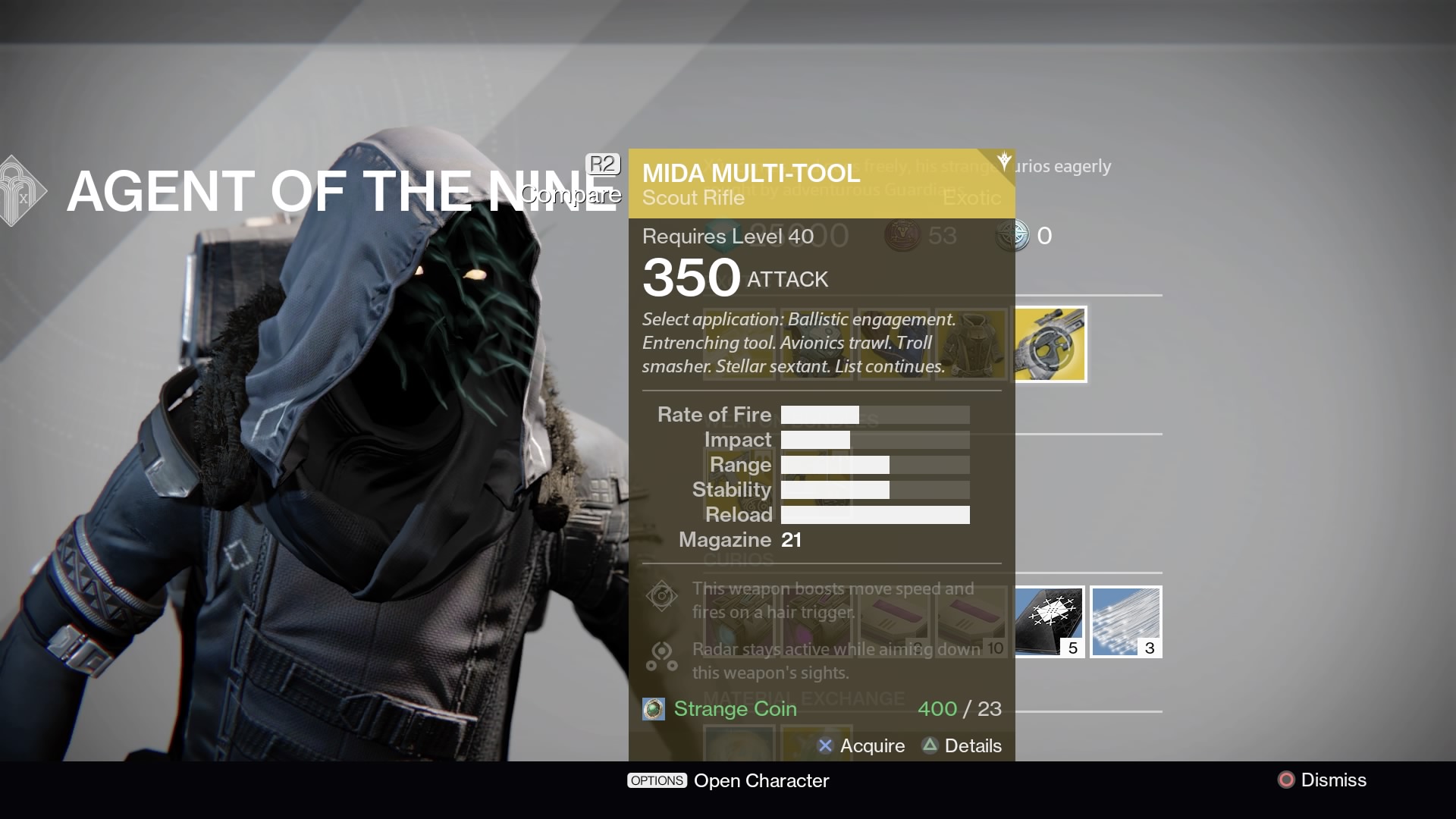 Destiny Xur Location and Items for May 5-7, 2017 Listed