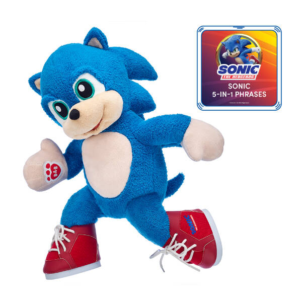 Sonic Build a Bear Plushes are Available to Purchase Right Now